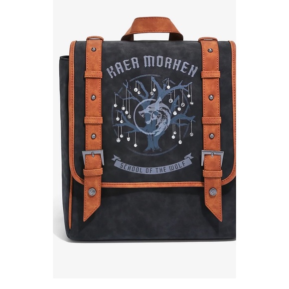Bioworld | Bags | Disney Bag The Witcher Kaer Morhen Logo Mini Backpack ...